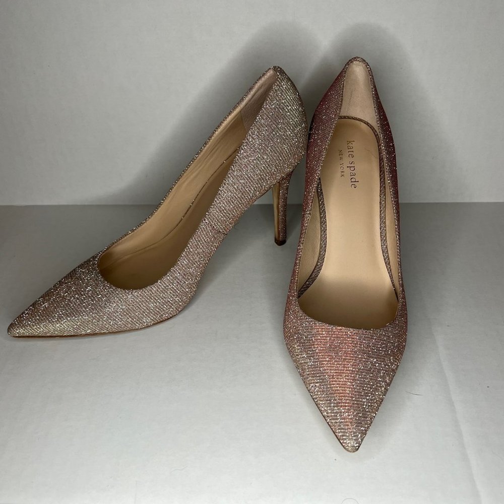 Kate Spade Vivian Shimmer Pumps - Gem